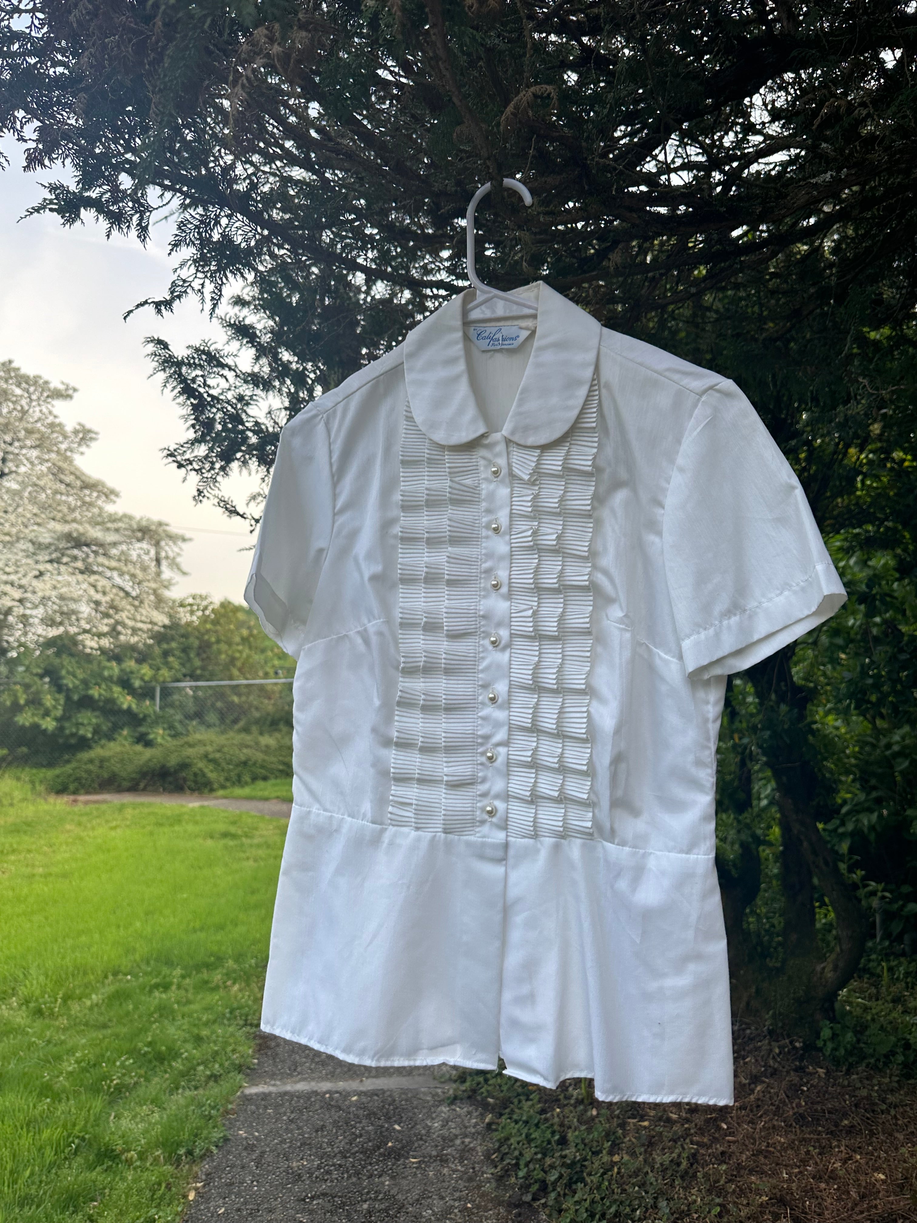 60s/70s White Shirt – Finds You Well